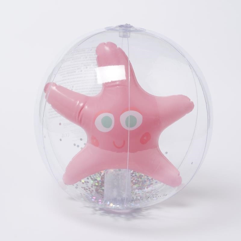 3D Inflatable Beach Ball Ocean Treasure Rose · Aquaholic