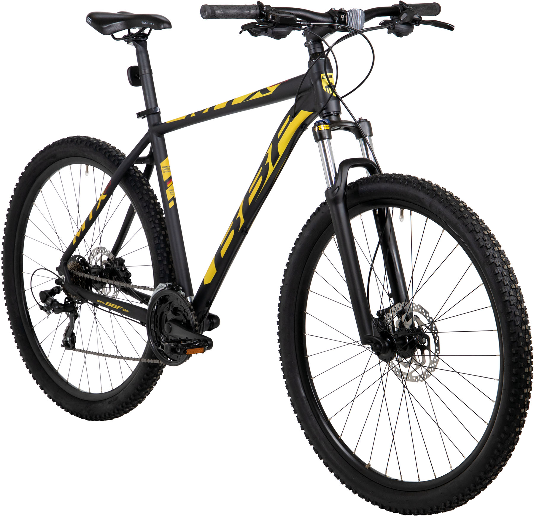BBF MTX 1.7 Mountain Bike – 21-Speed Trail Performance