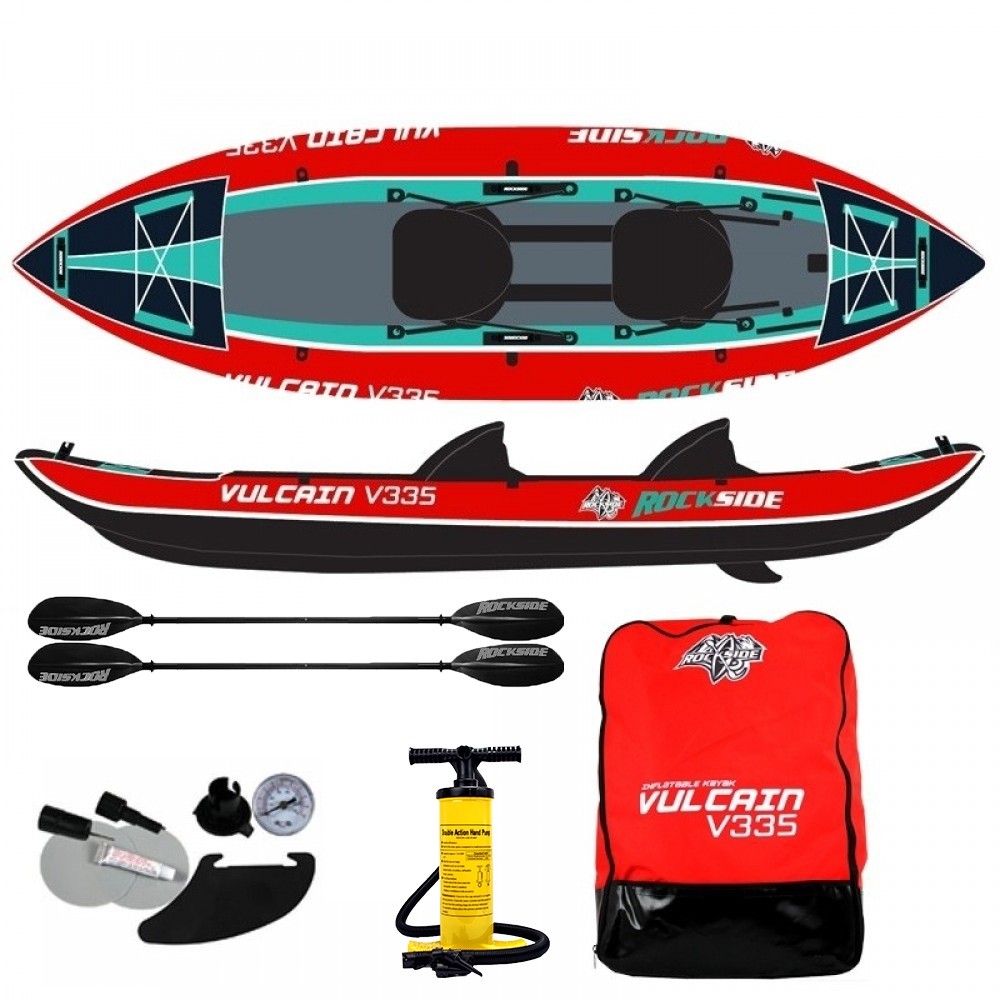 ROCKSIDE VULCAIN INFLATABLE KAYAK - Aquaholic